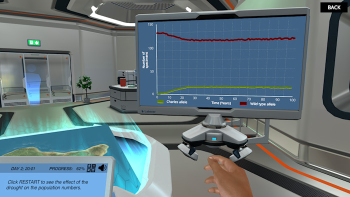 Evolution: Generations of an allele | Labster Virtual Labs