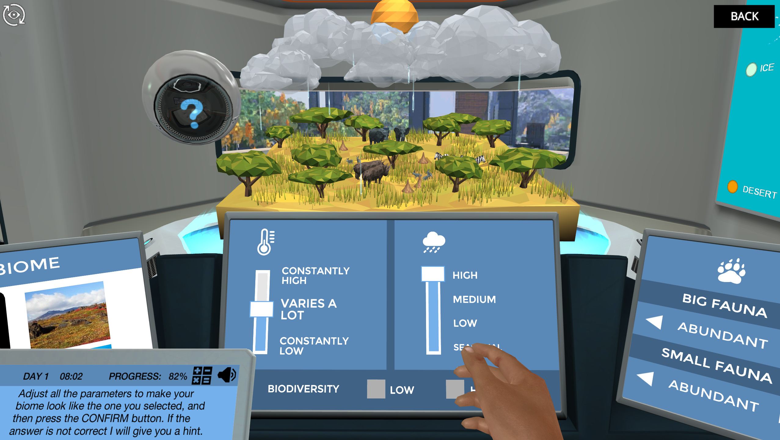 Biomes: Identify and create the main biomes on Earth | Labster Virtual Labs