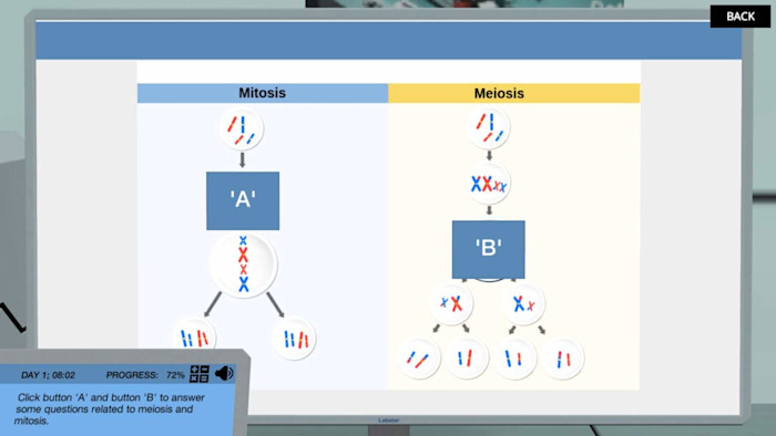 Meiosis, Mitosis and Plant Gametes | Labster Virtual Labs