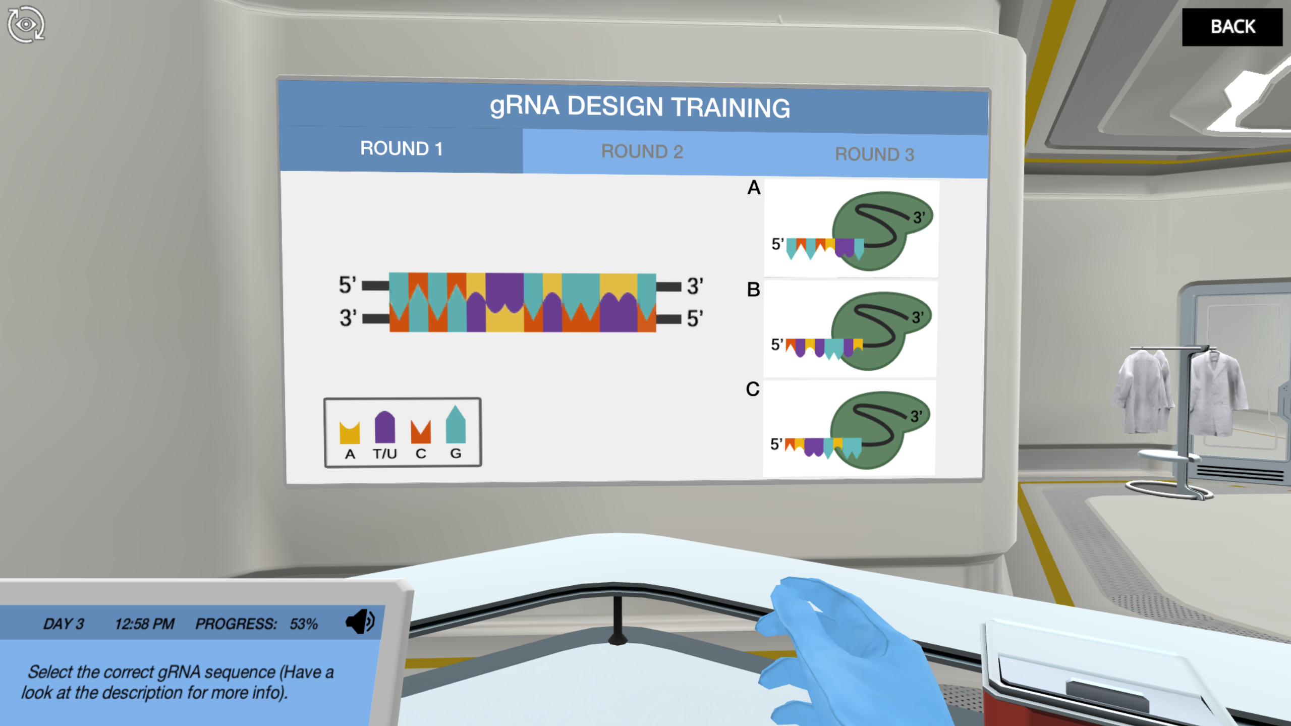 CRISPR-Cas applied to TGF-beta induced EMT Virtual Lab