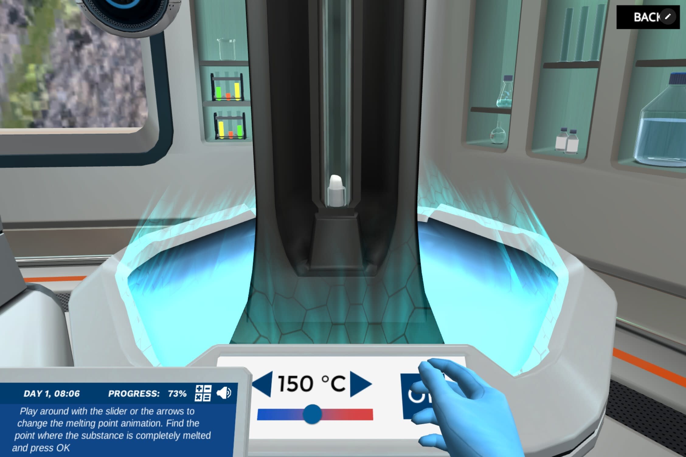 Melting Point Analysis: Pure or impure? | Labster Virtual Labs