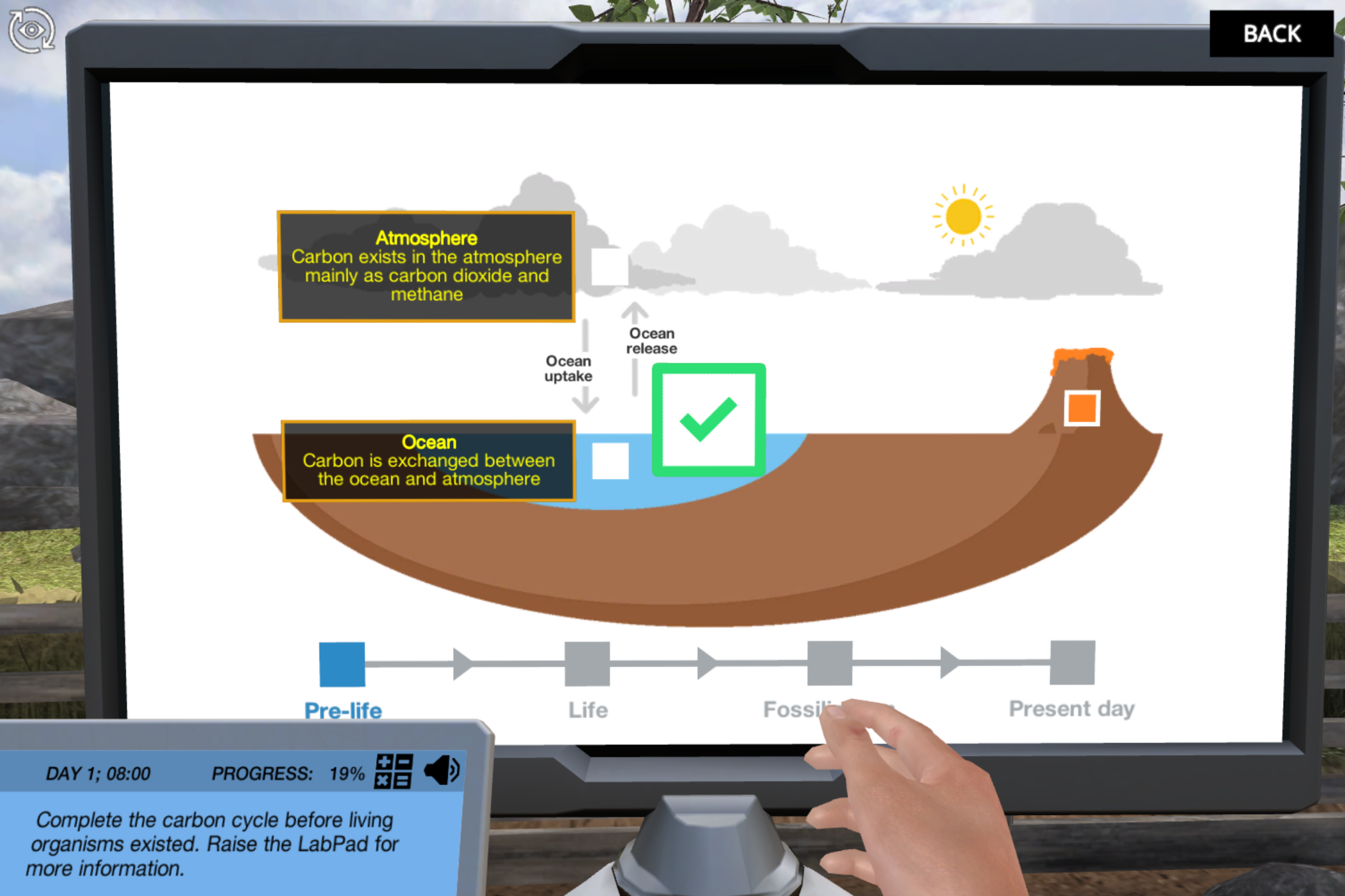 Explore the Carbon Cycle Virtual Lab Simulation | Labster