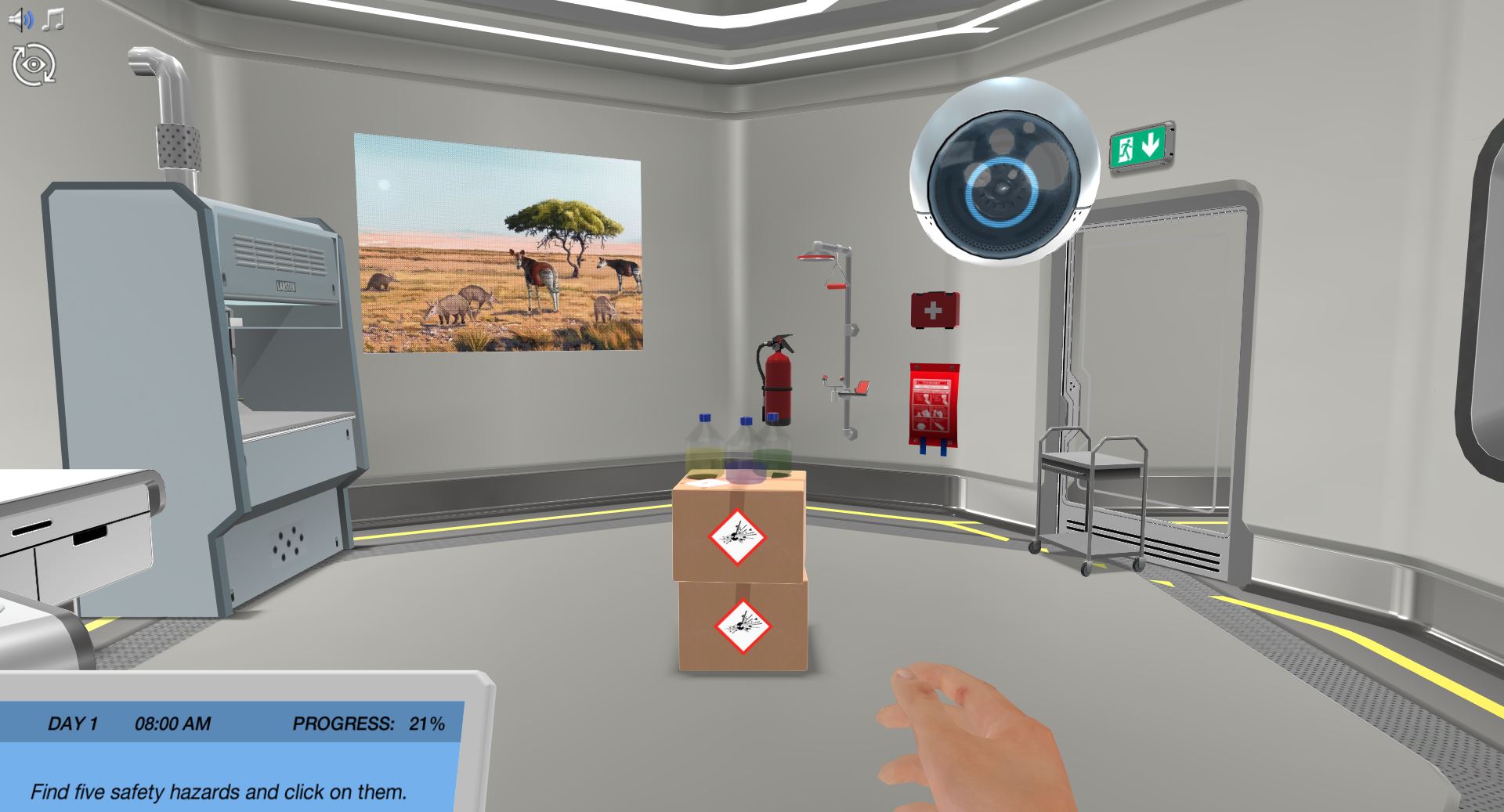 Lab Safety Virtual Lab Simulation Labster