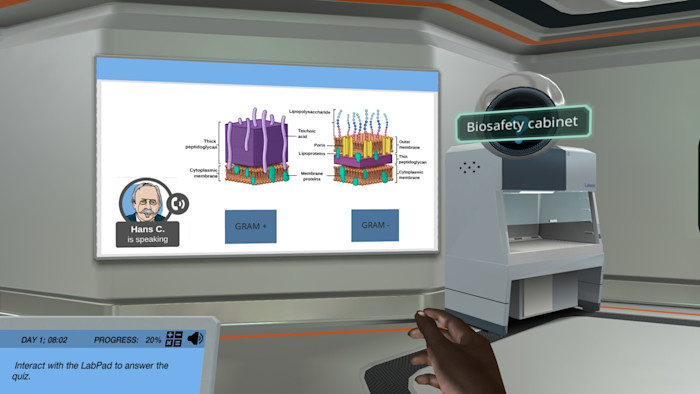 Using the Gram Stain to Help Diagnose Meningitis | Labster Virtual Labs