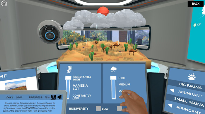 Biomes: Identify and create the main biomes on Earth | Labster Virtual Labs