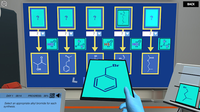Nucleophilic Substitution Reaction: Alkyl halides substrates | Labster ...