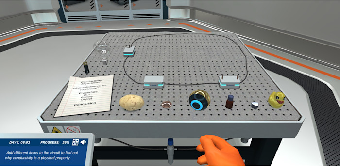 Physical and Chemical Properties: Escape the lab! | Labster Virtual Labs