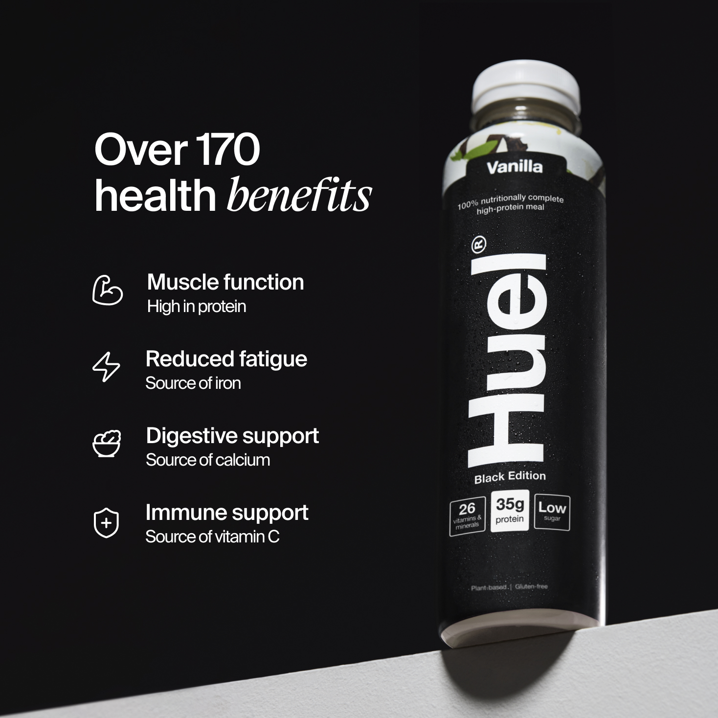 Black Edition RTD | Protein Meal Replacement Shake | Huel