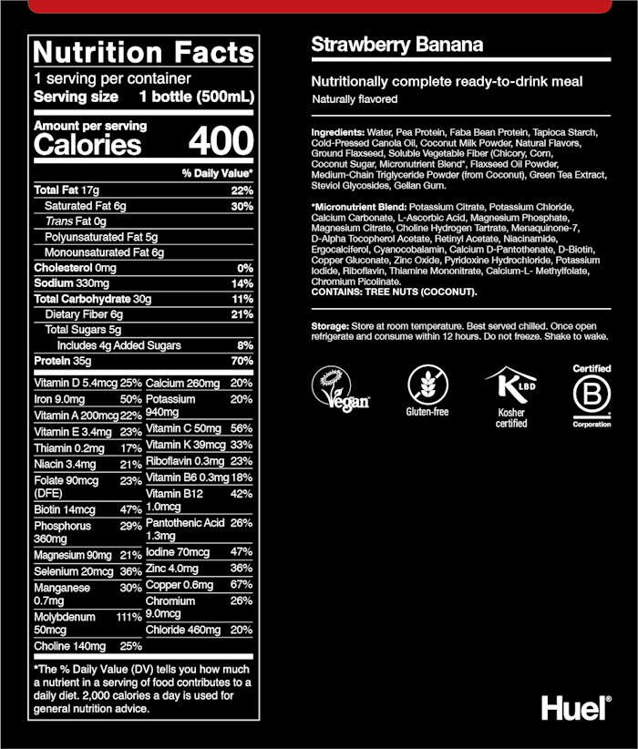 Black Edition Ready-to-drink Formula Explained | Huel