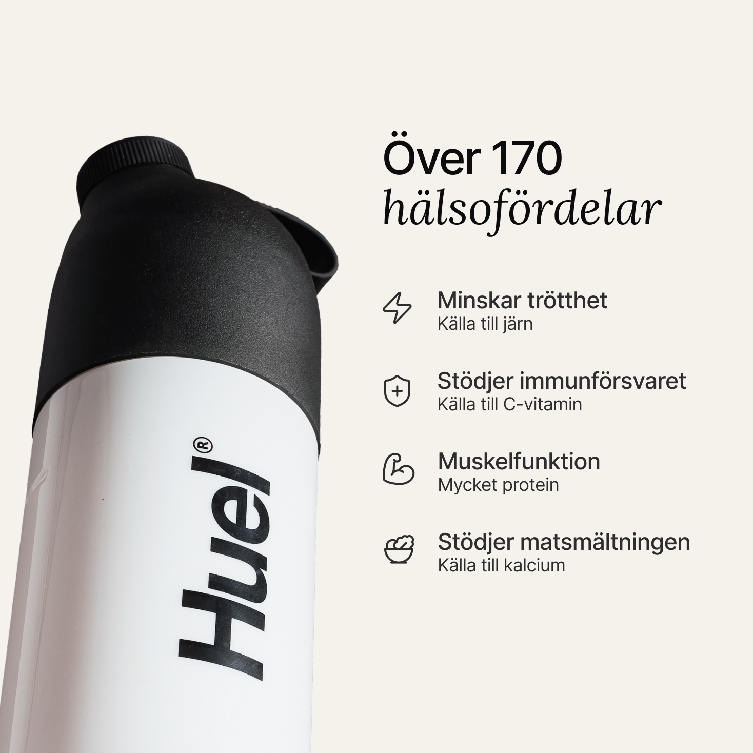 Huel | Näringsmässigt kompletta måltider | Huel SE