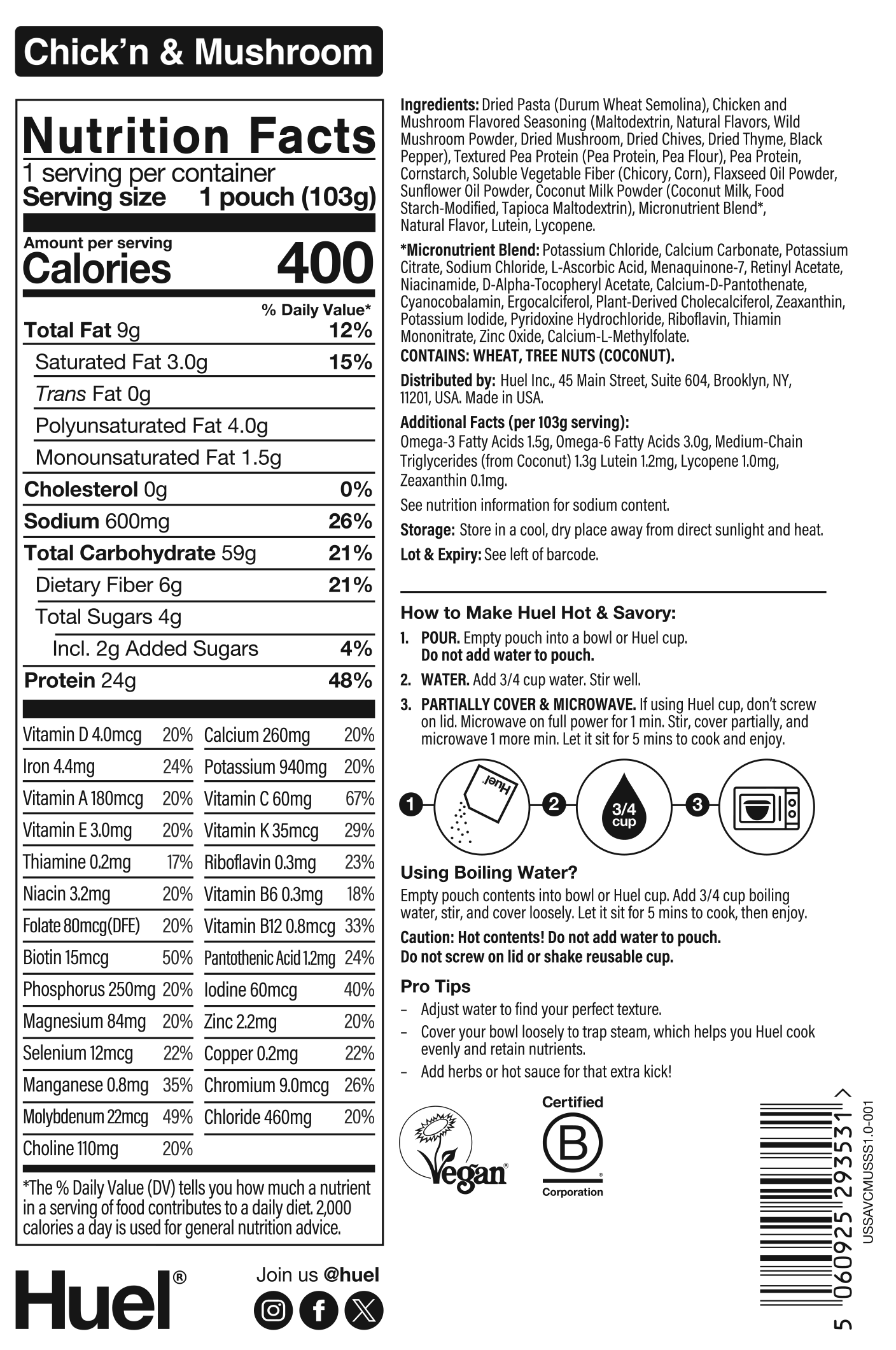 The Huel Hot & Savoury Formula Explained | Huel