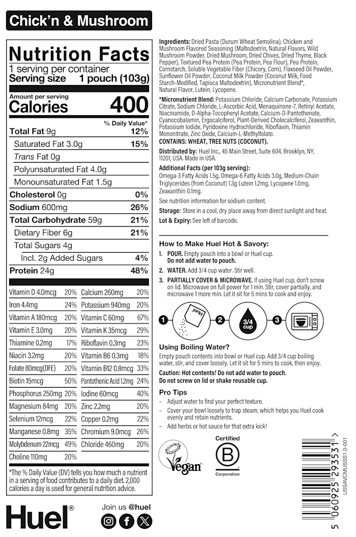 The Huel Hot & Savoury Formula Explained | Huel US