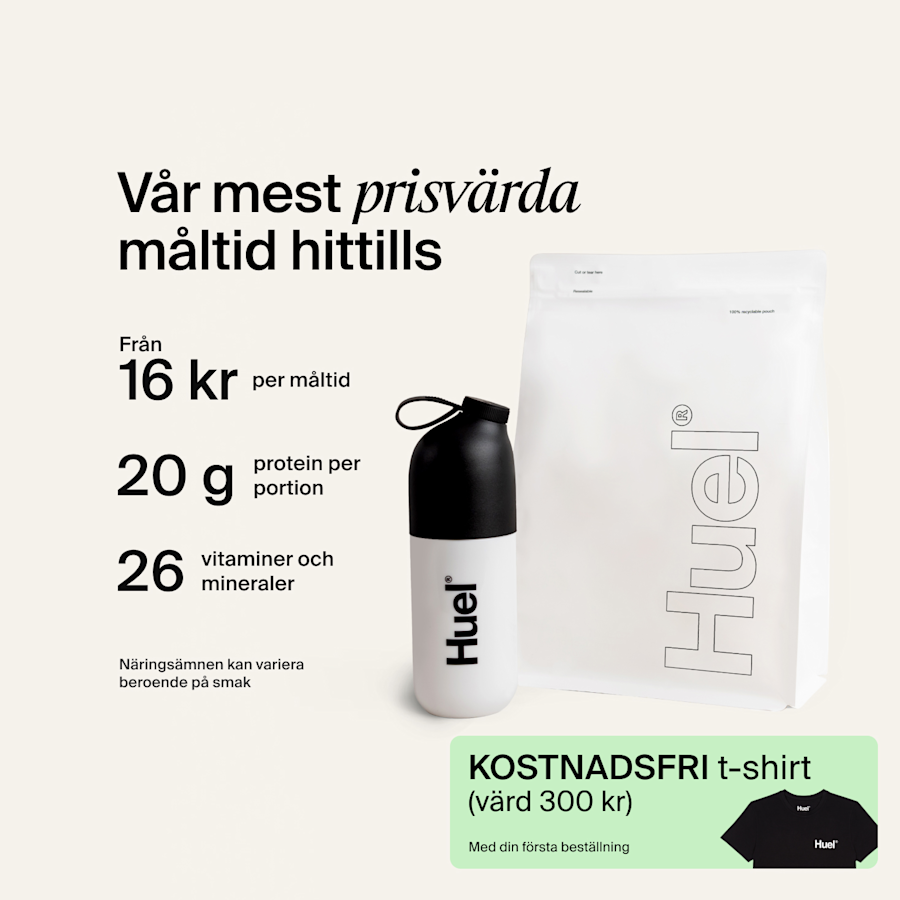 Huel Essential | Mest prisvärda måltidspulver | Huel SE