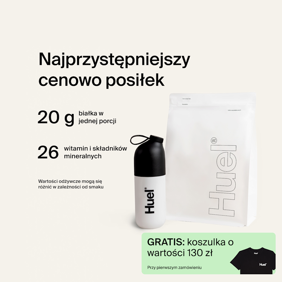Huel Essential | Posiłek w przystępnej cenie | Huel PL