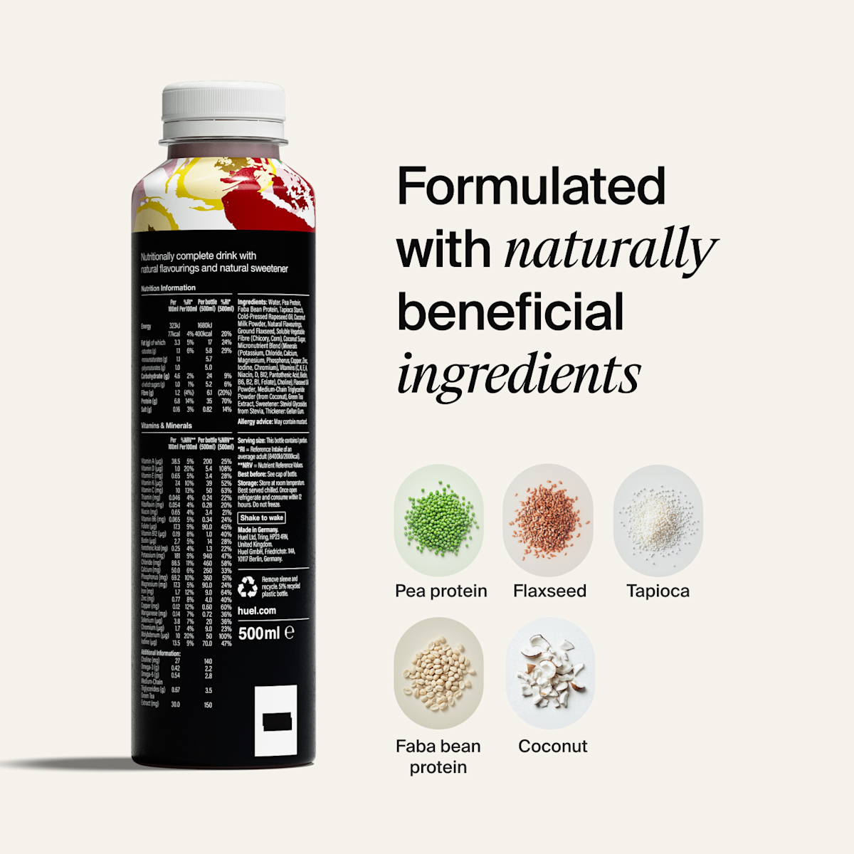 Black Edition RTD | Protein Meal Replacement Shake | Huel