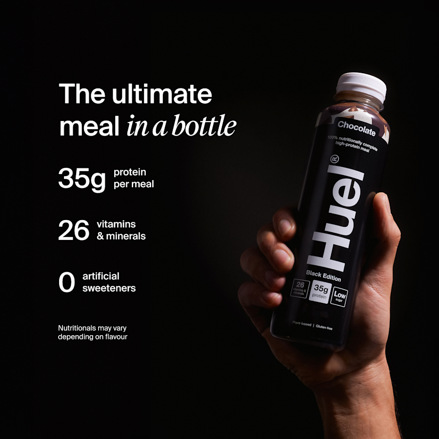 Black Edition RTD | Protein Meal Replacement Shake | Huel