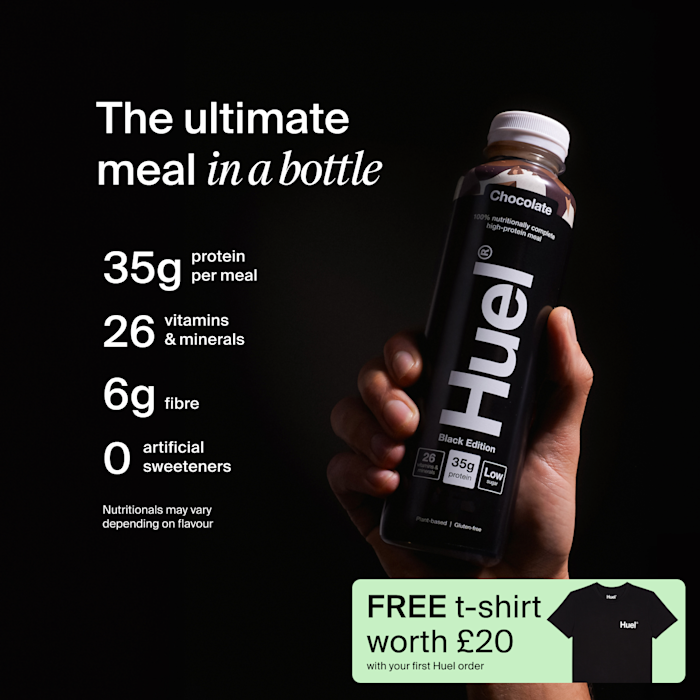 Black Edition RTD | Protein Meal Replacement Shake | Huel