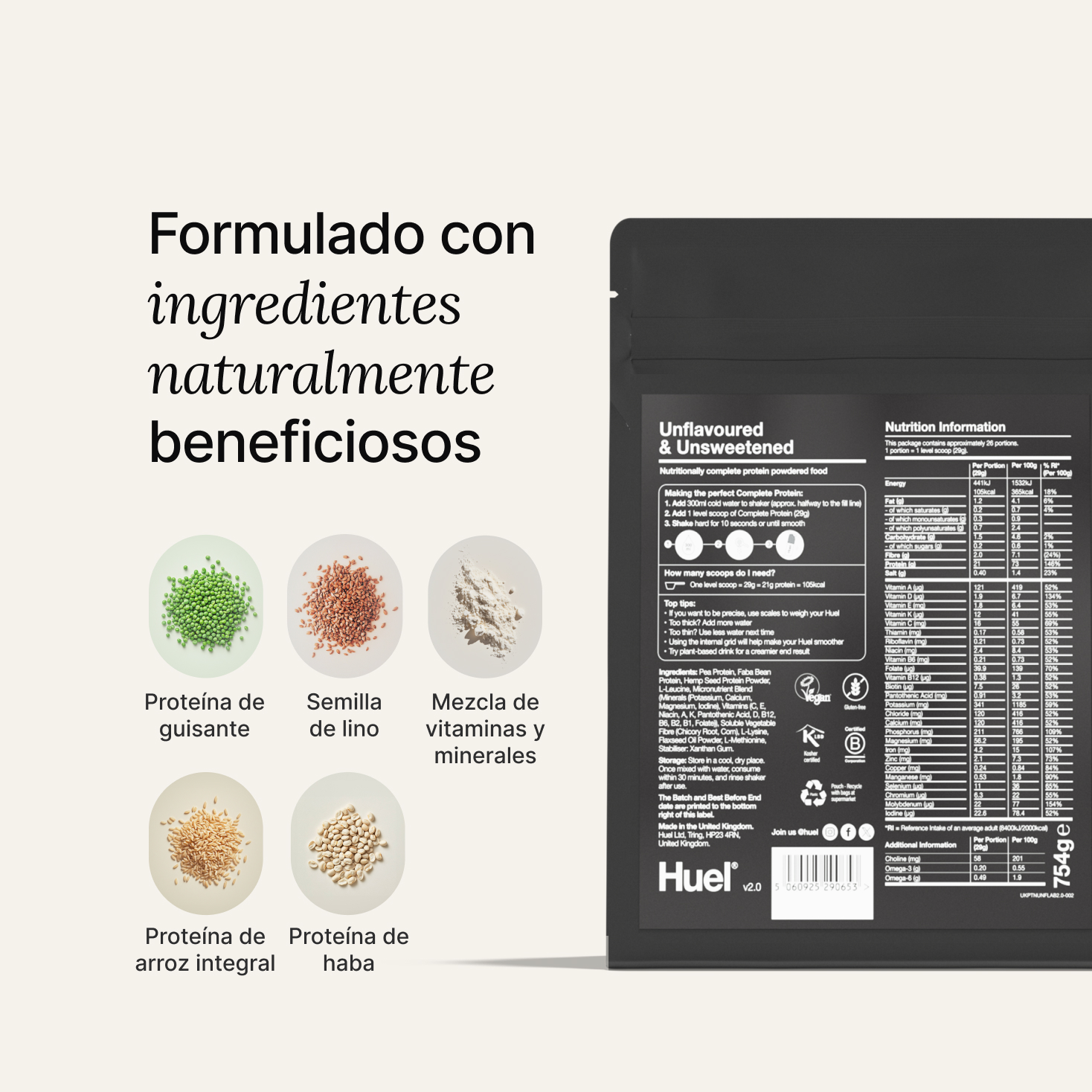 Huel Complete Protein | Huel ES