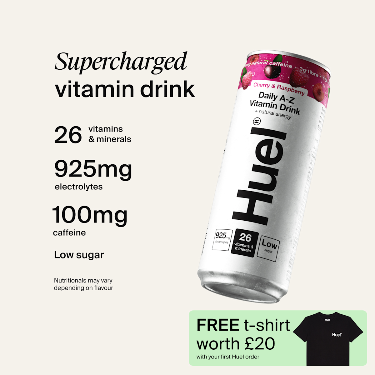 Daily A-Z Vitamins | Energy Drinks | Huel