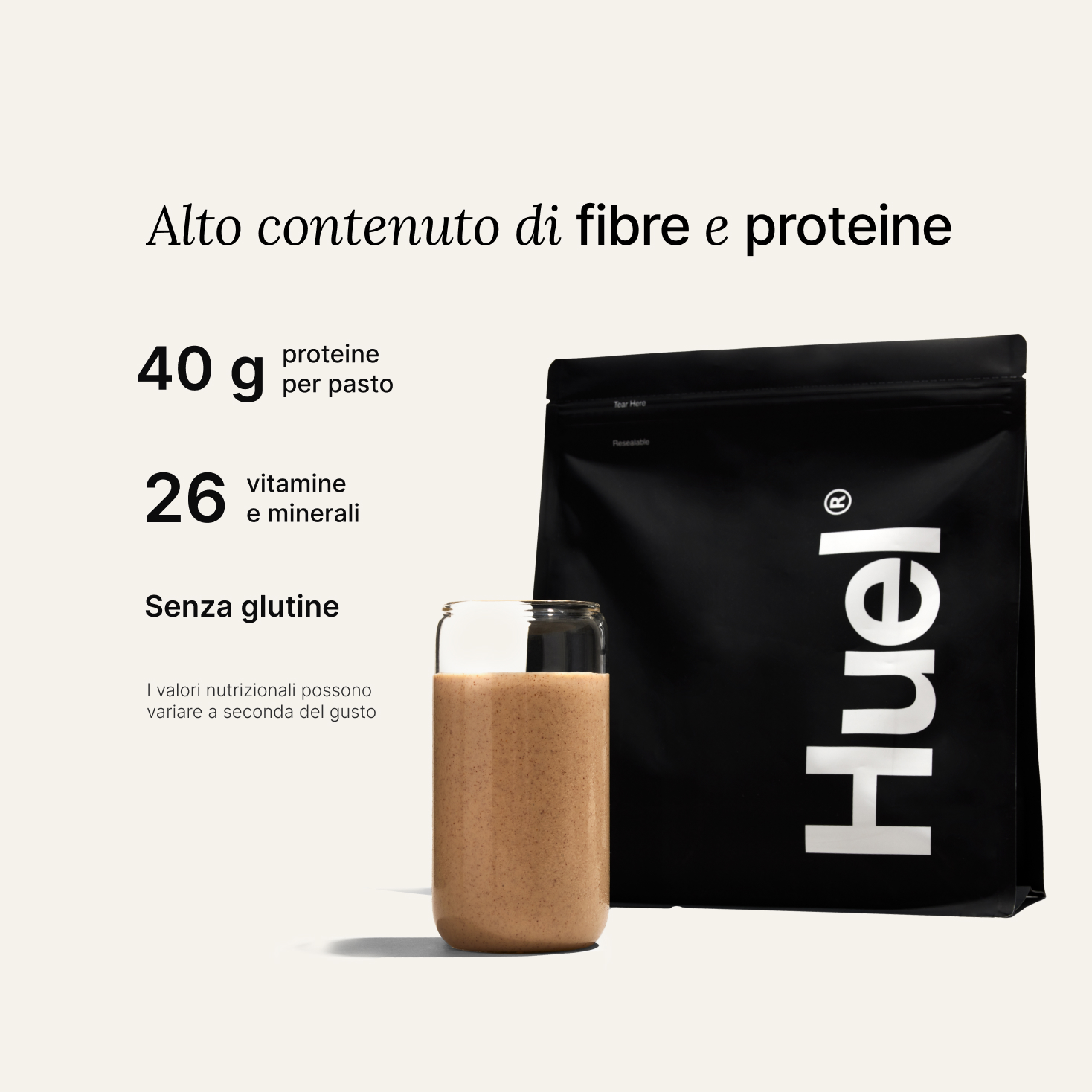 Huel Black Edition | Ad alto contenuto proteico | Huel IT