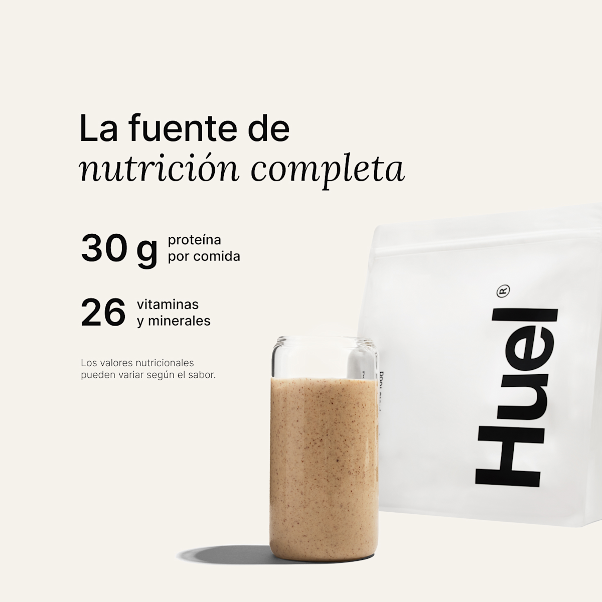 La comida nutricionalmente completa original | Huel ES