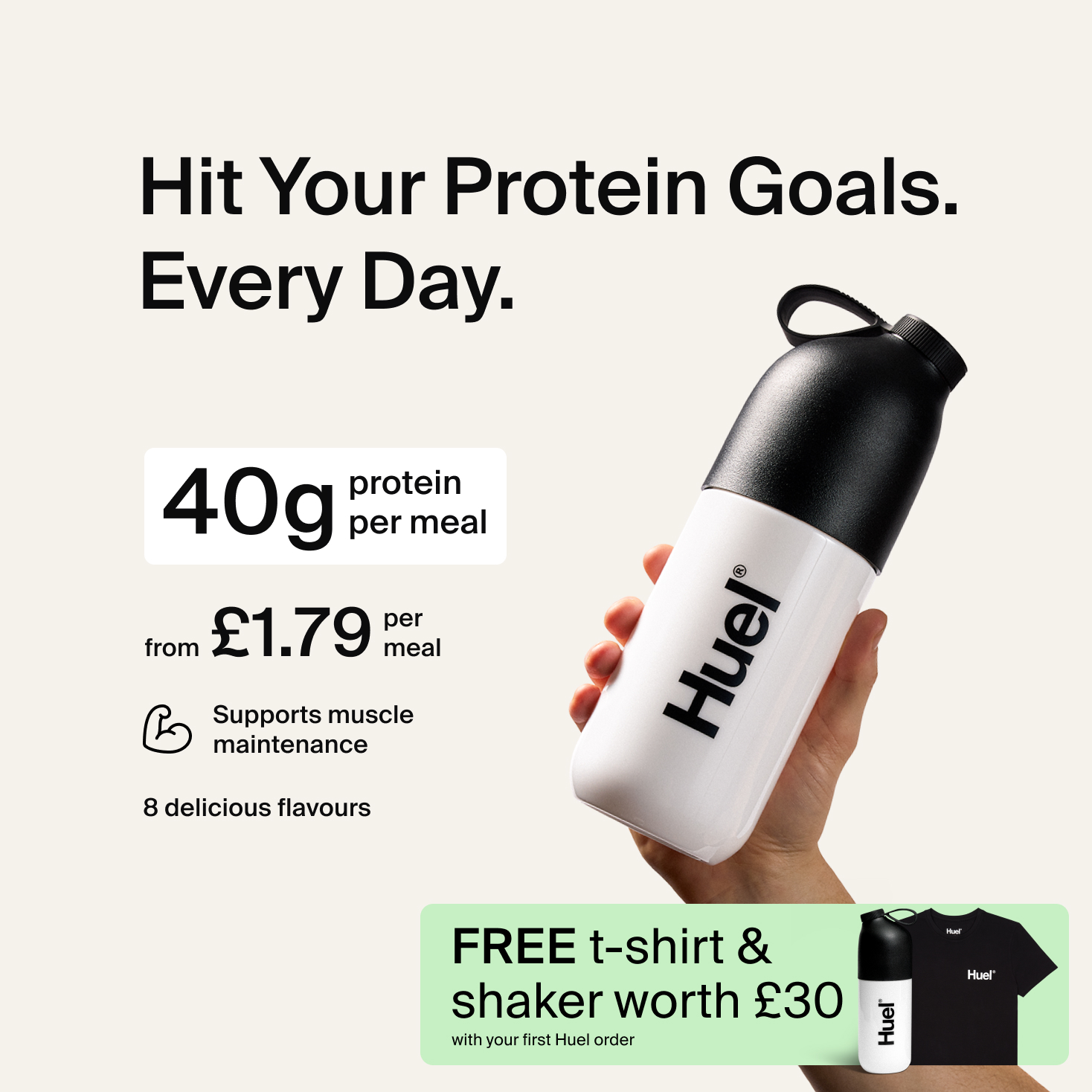 Black Edition | High-Protein Meal Shake | Huel US