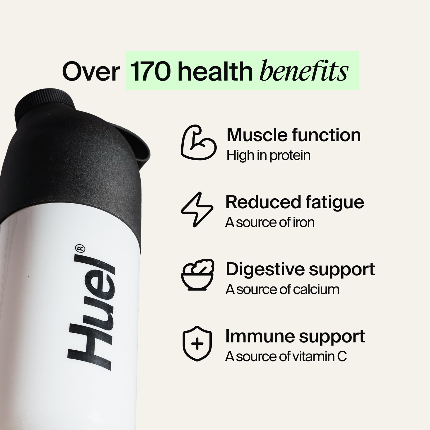 Black Edition | High-Protein Meal Shake | Huel US