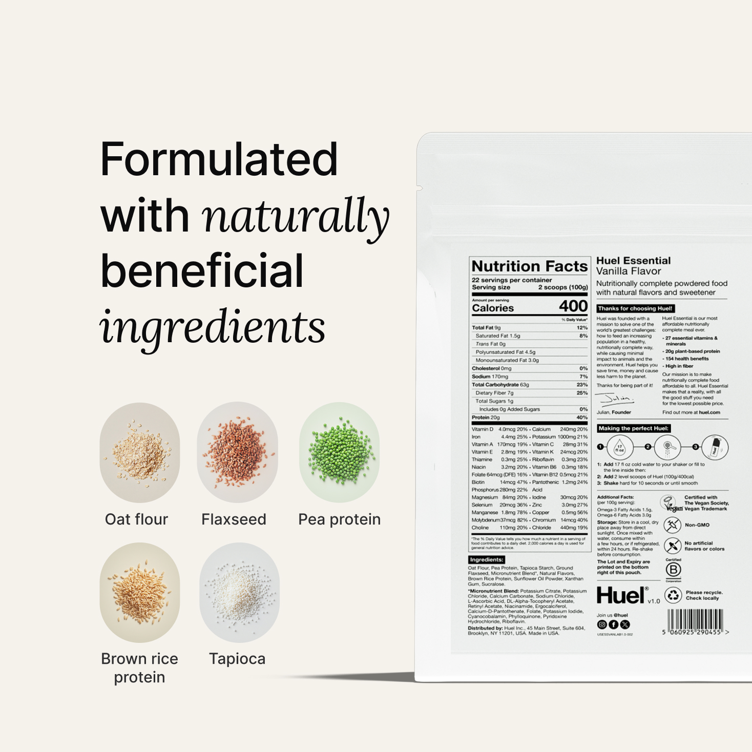 Essential Powder | Meal Replacement Powder | Huel US