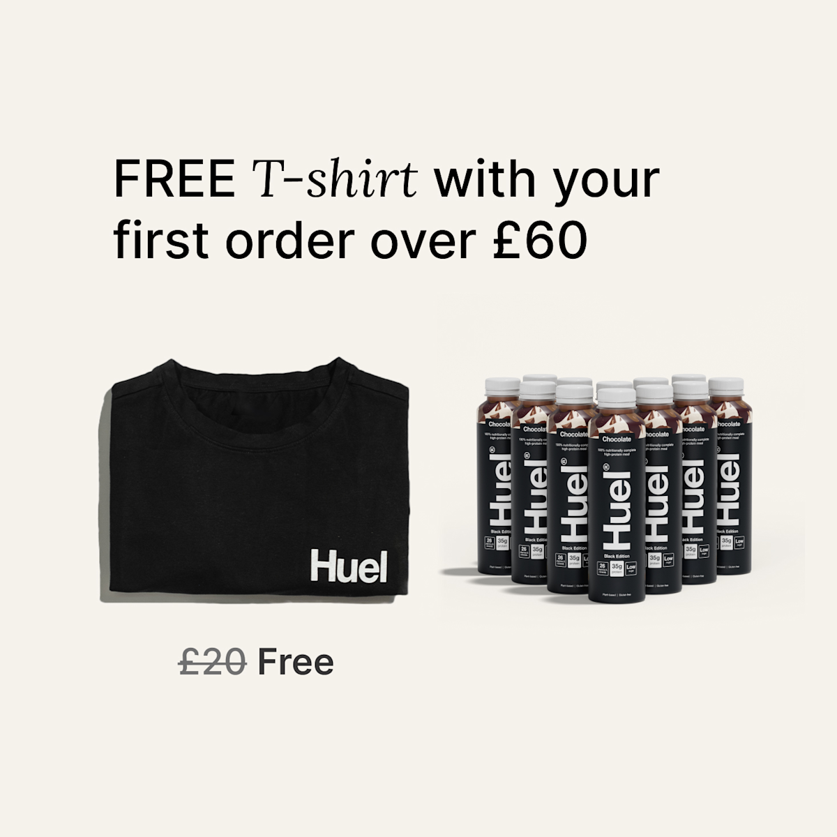 Black Edition RTD | Protein Meal Replacement Shake | Huel