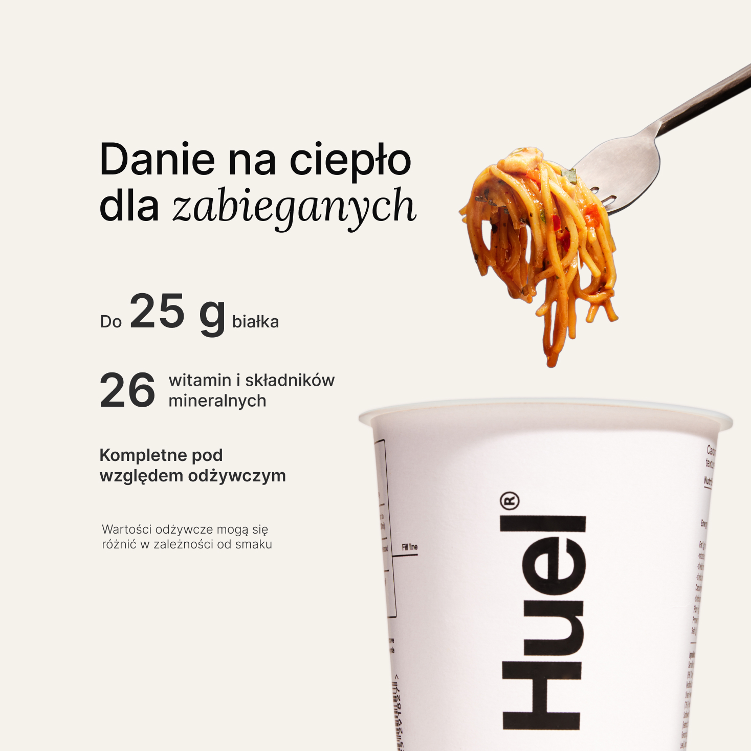 Hot & Savoury Pots | Huel PL