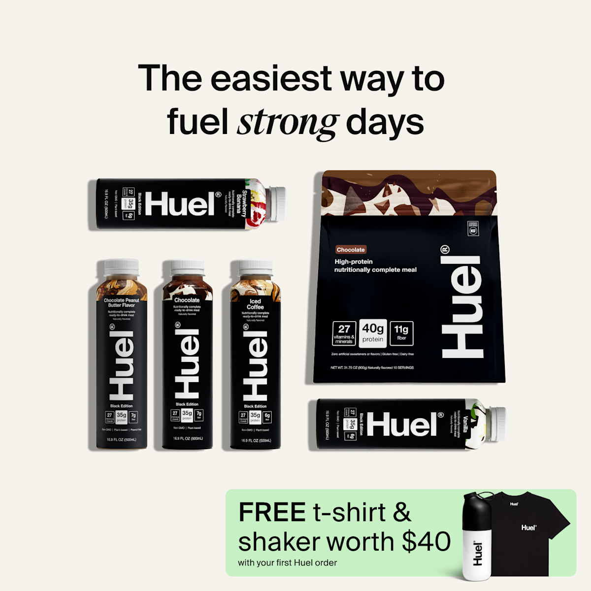 High-Protein Starter Kit | Huel US