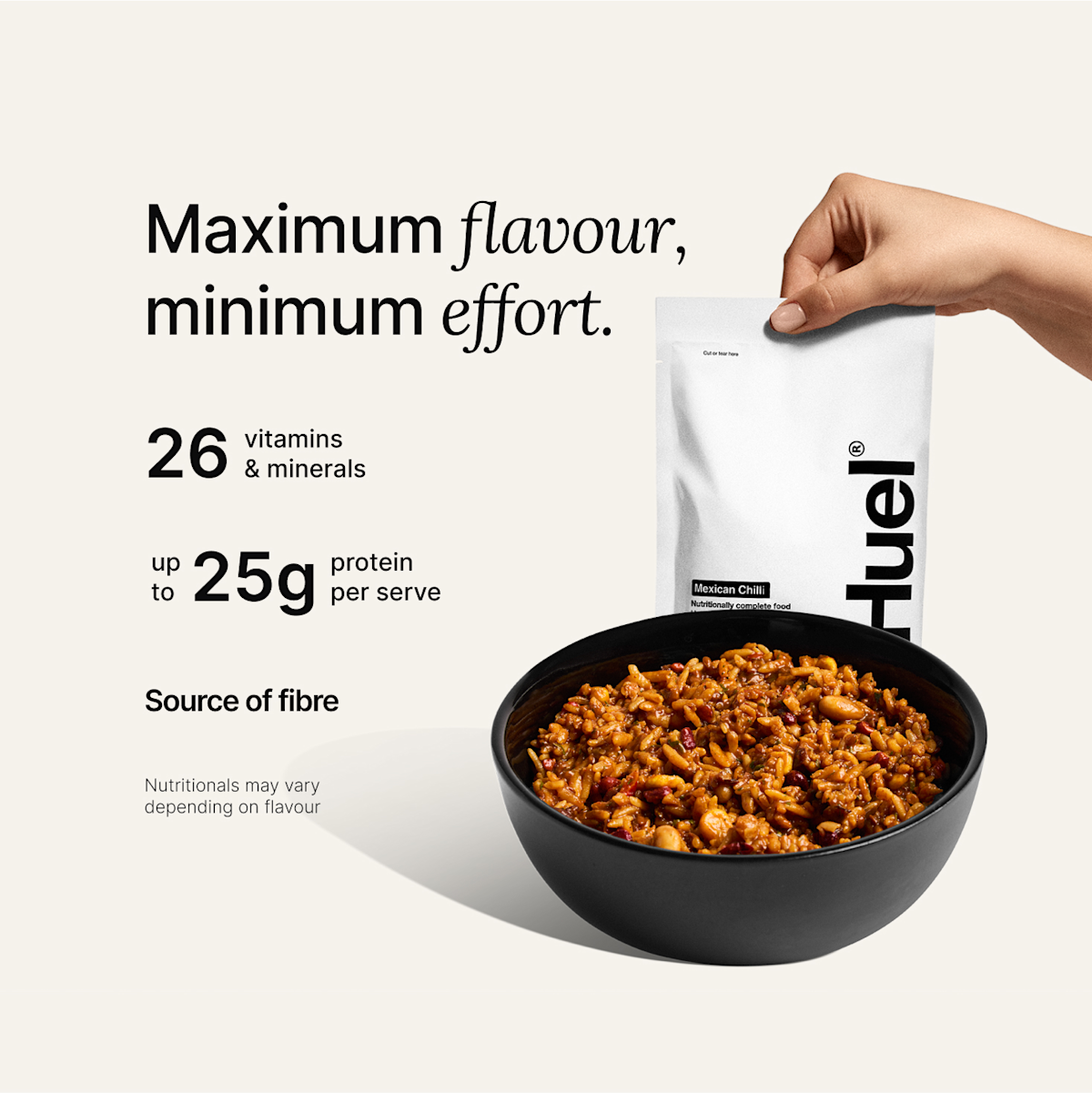 Hot & Savoury Meal Packs | Ready Made Meals | Huel