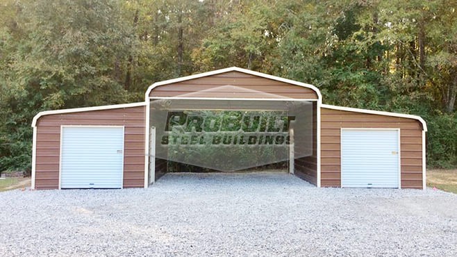 Regular Roof Barns - Custom Regular Roof Metal Barn Buildings