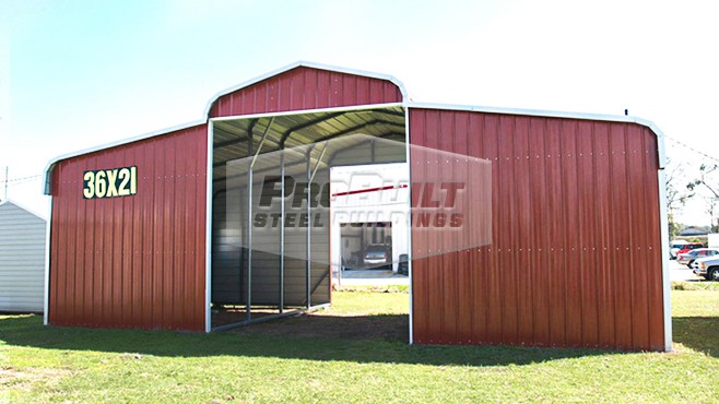 Regular Roof Barns - Custom Regular Roof Metal Barn Buildings | Probuilt