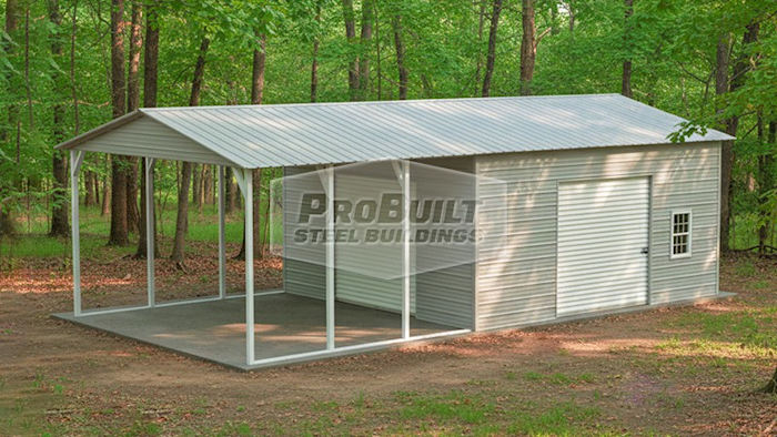 48x40 Utility Building - Probuilt Steel Buildings