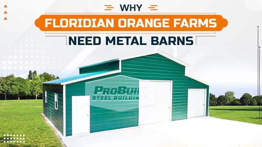 Why Metal Barns Are Essential for Orange Farms in Florida