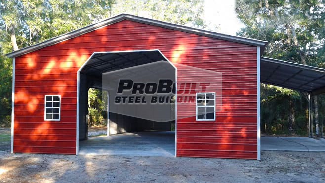 Steel Garages - Buy Customizable Prefab Metal Garage Buildings Online ...