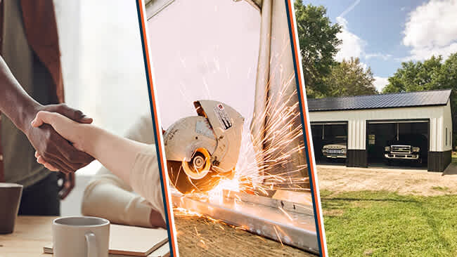 Order-Installation Process for Metal Buildings