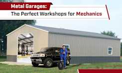 The Benefits of Metal Garages as Workshops for Mechanics