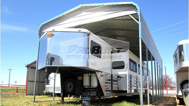 Metal RV Covers - Buy Custom Steel RV Carports for Campers and Motorhomes