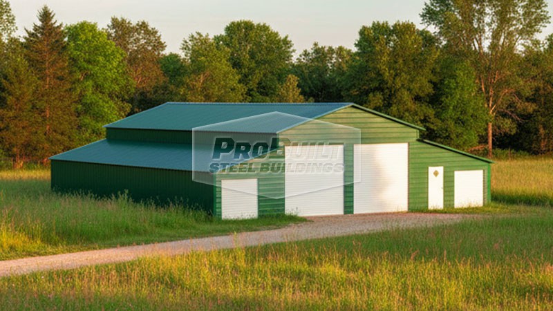 50x40 Steel Barn - Probuilt Steel Buildings