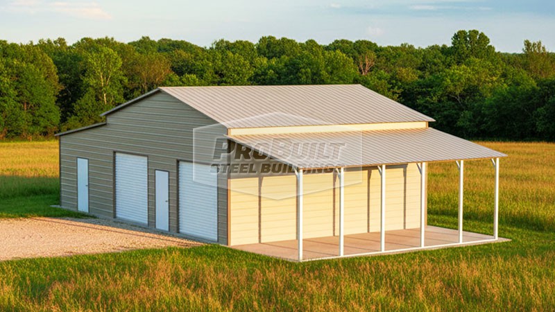50x40 Steel Barn - Probuilt Steel Buildings