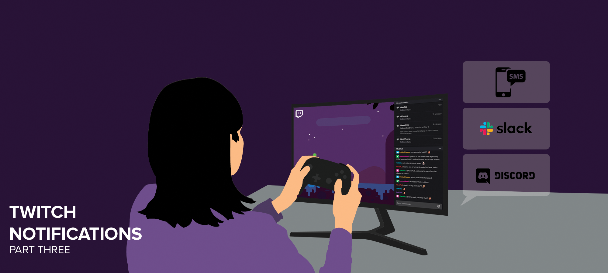 Notify Twitch Stream Subscriber Lists with Courier SMS & Discord ...