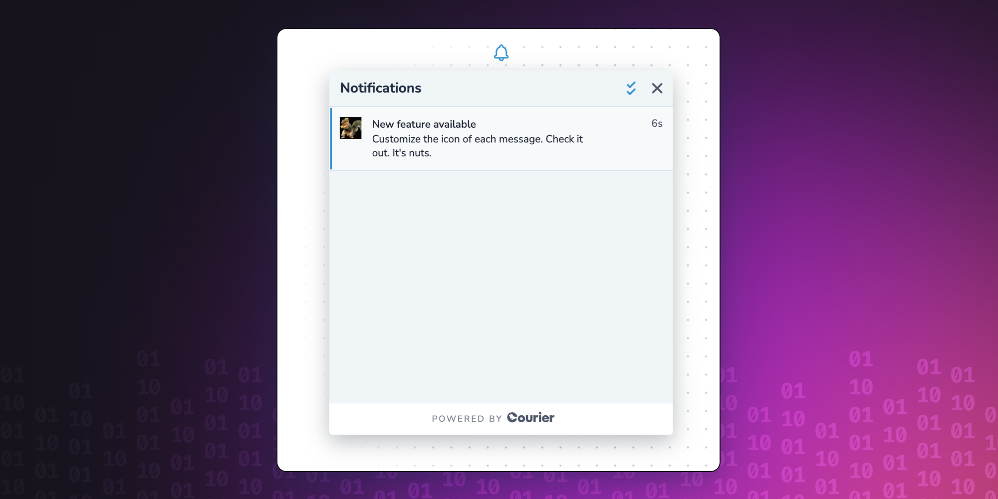 Inbox message icons, JS client SDK, Datadog
