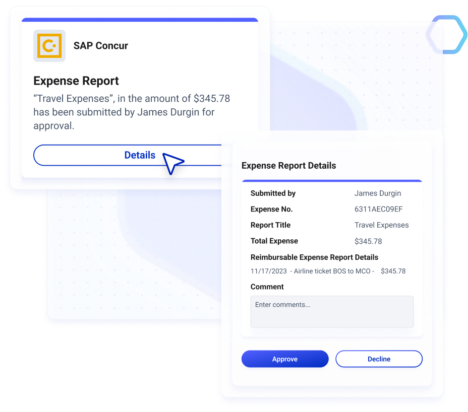 Concur Expense Requests and Approvals | Workgrid