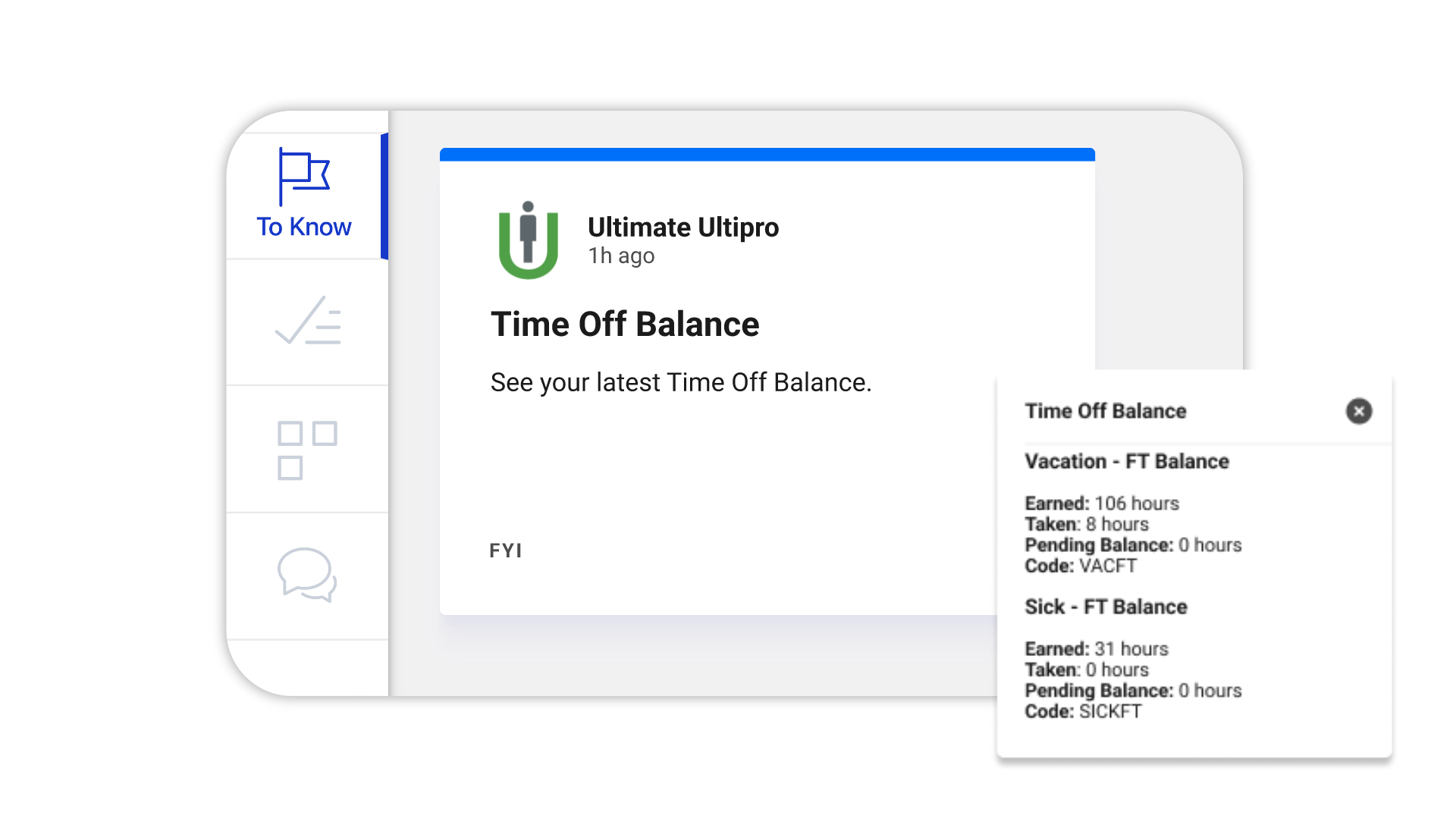 Ultipro Time Off Balance | Workgrid