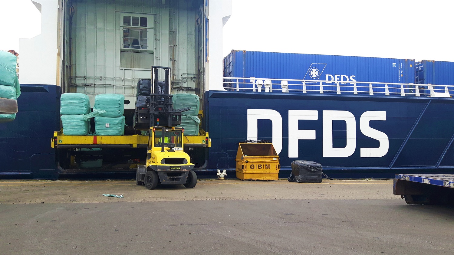 Refuse-derived fuel (RDF): delivery by sea and road | DFDS
