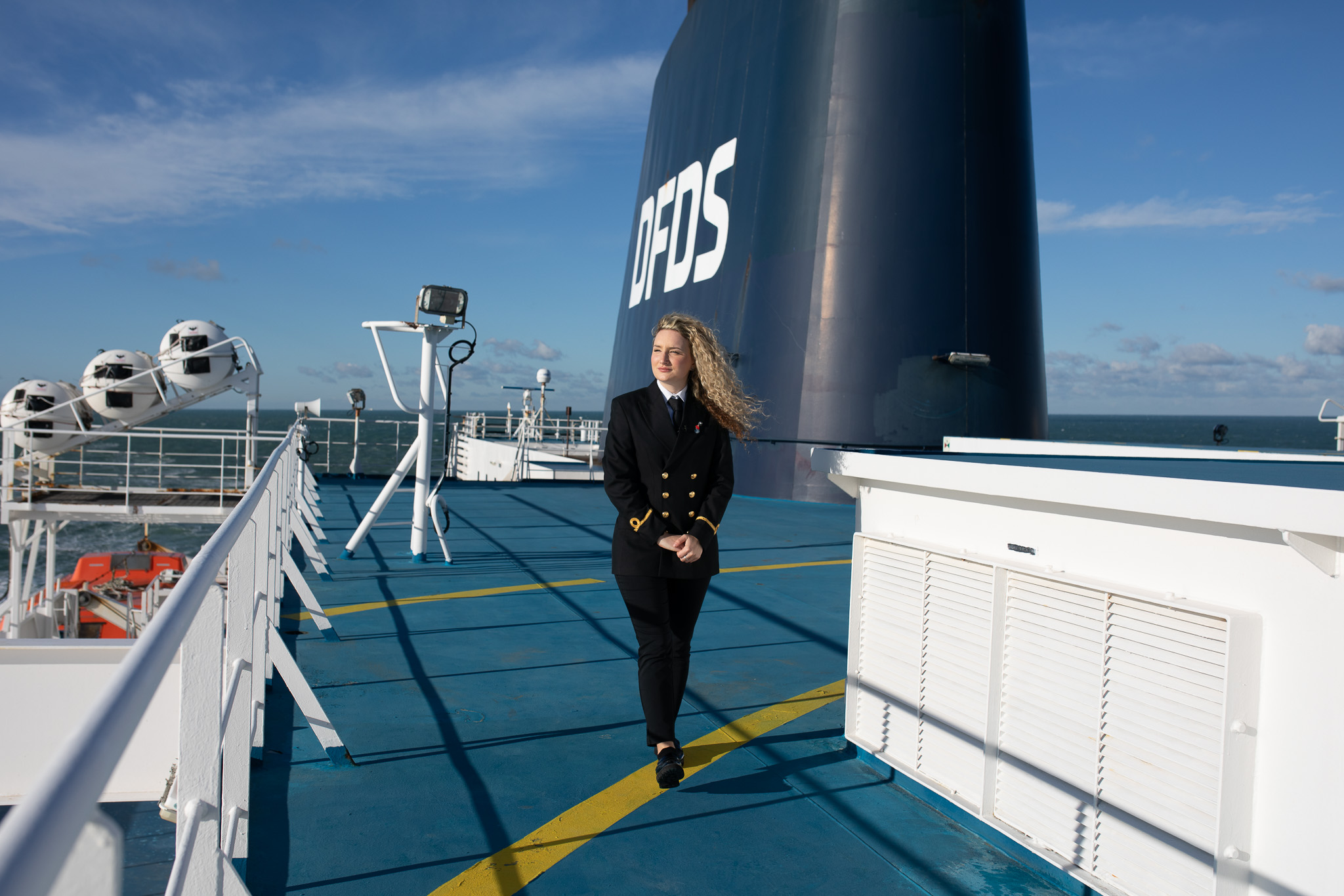 Behind every journey with Third Officer, Scarlett | DFDS | DFDS (INT)