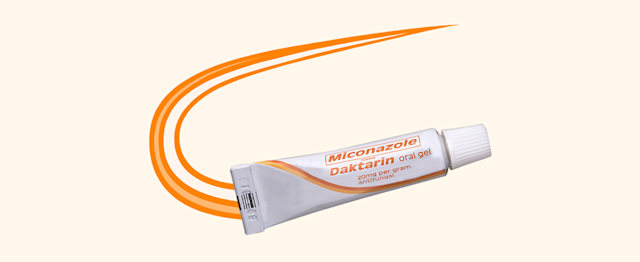 treating singaw with daktarin oral gel