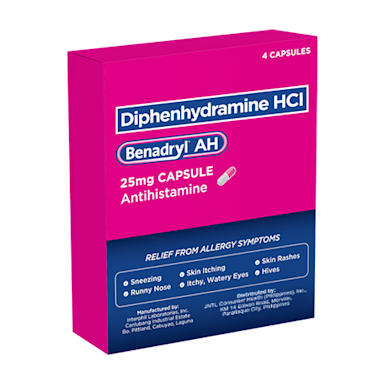 Benadryl® AH Capsule | BENADRYL®